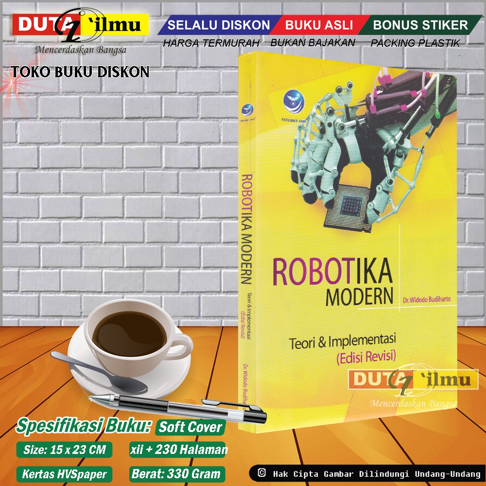 Jual ROBOTIKA MODERN Teori & Implementasi | Shopee Indonesia