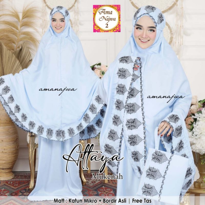 Jual mukena attaya by ama najwa 2 | Shopee Indonesia