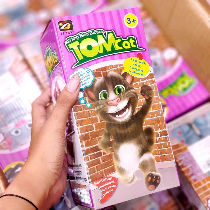 Jual Mainan Talking Tom Cat Bhs Indonesia Mainan Robot Tomcat Anak Edukatif | Shopee Indonesia