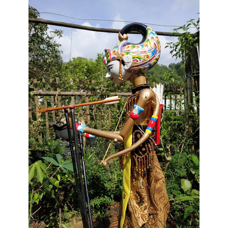 Jual Wayang Golek Arjuna + busur & panah | Shopee Indonesia
