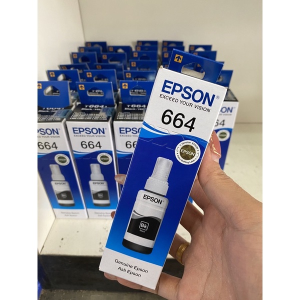 Jual Tinta Epson 664 ORIGINAL 100% ( L120 L220 L310 L121 L360 L565 L450 L405 ) | Shopee Indonesia