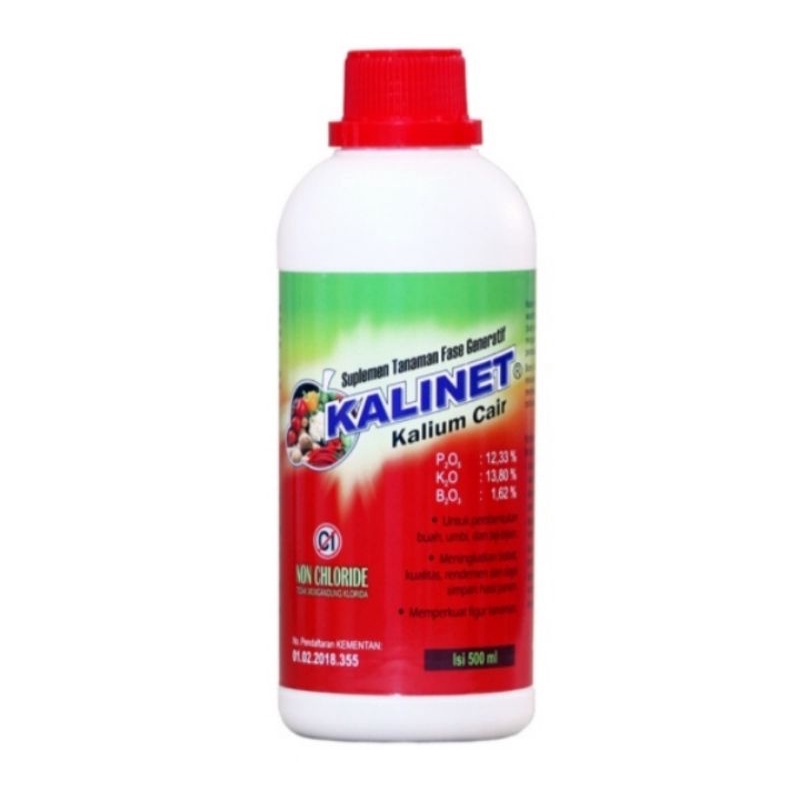 Jual Kalinet pupuk kalium suplement pada tanaman 500ml | Shopee Indonesia