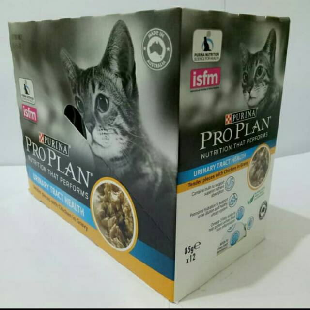 Jual Pro Plan / Proplan WetFood Urinary Tract Healt Pouch 12x85gr ...