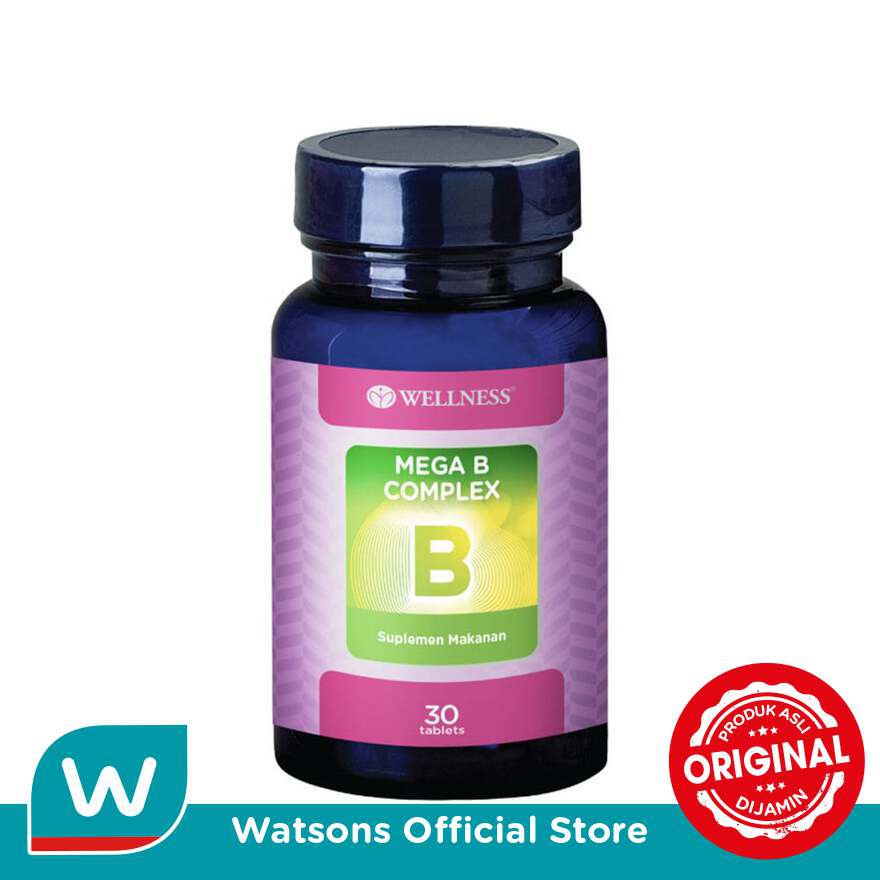 Jual Wellness Mega B Complex 30's | Shopee Indonesia