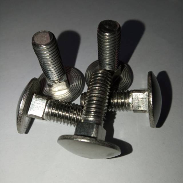 Jual Baut bemper M8 x 25 (2.5cm) stainless 304, cariaghe bolt, baut cb | Shopee Indonesia