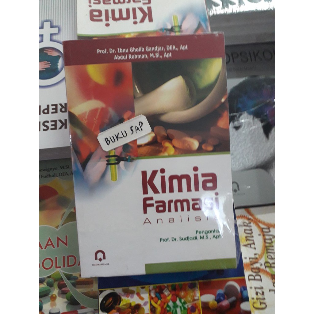 Jual Buku Kimia farmasi analisis - ibnu gholib gandjar ORIGINAL | Shopee Indonesia