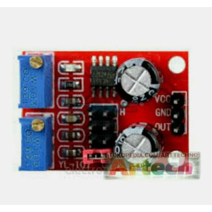 Jual Ne555 Pulse Frequency Duty Cycle Square Wave Generator Ne555 ...