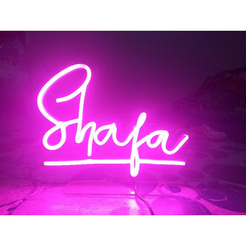 Jual Neon Text, Neon sign ukuran 15*30 | Shopee Indonesia