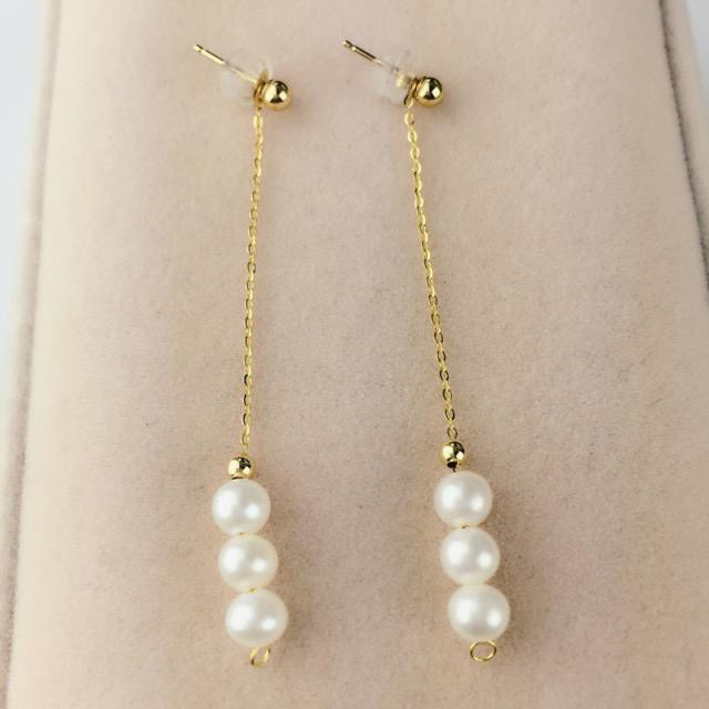 Jual Senada Victory Anting Gantung Rantai Mutiara Anting Panjang Korea ...