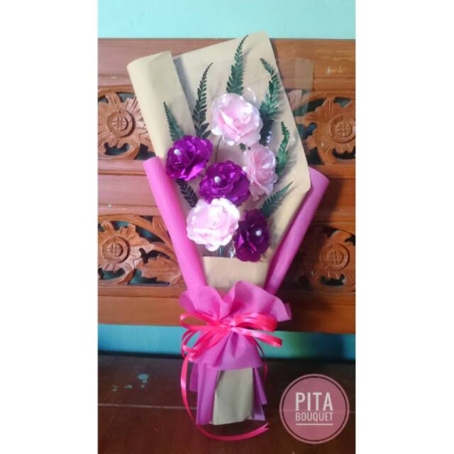 Jual BUCKET BUNGA SATIN MURAH | Shopee Indonesia