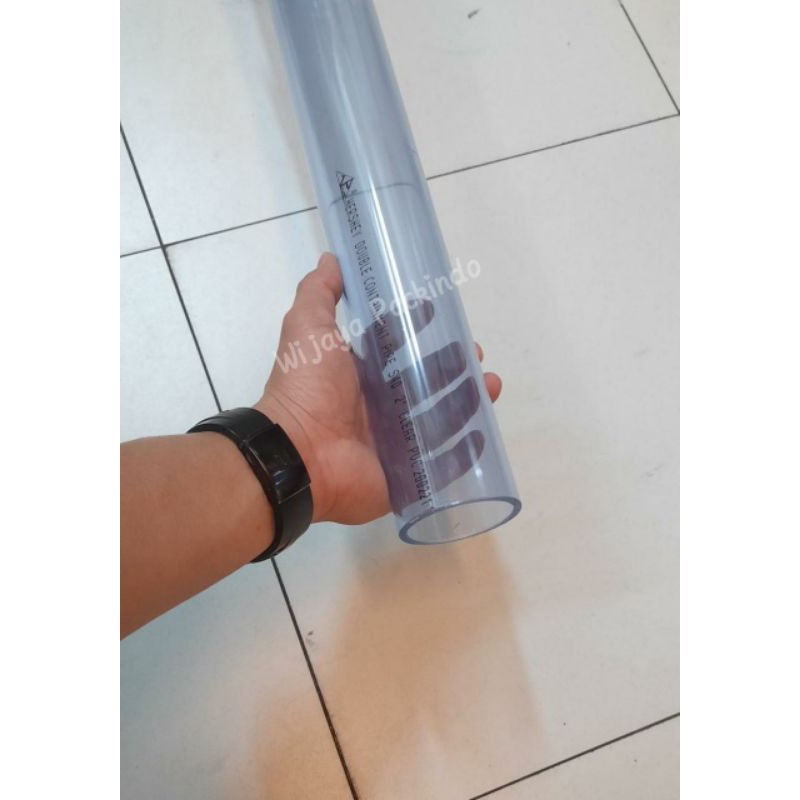 Jual Pipa PVC Bening Transparan 2" inch / Pipe PVC Clear | Shopee Indonesia