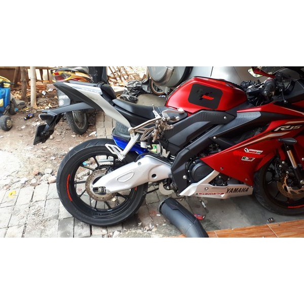 Jual cover arm r15 v3 cbr r15 single seat r15 hugger r15 arm r15 ...