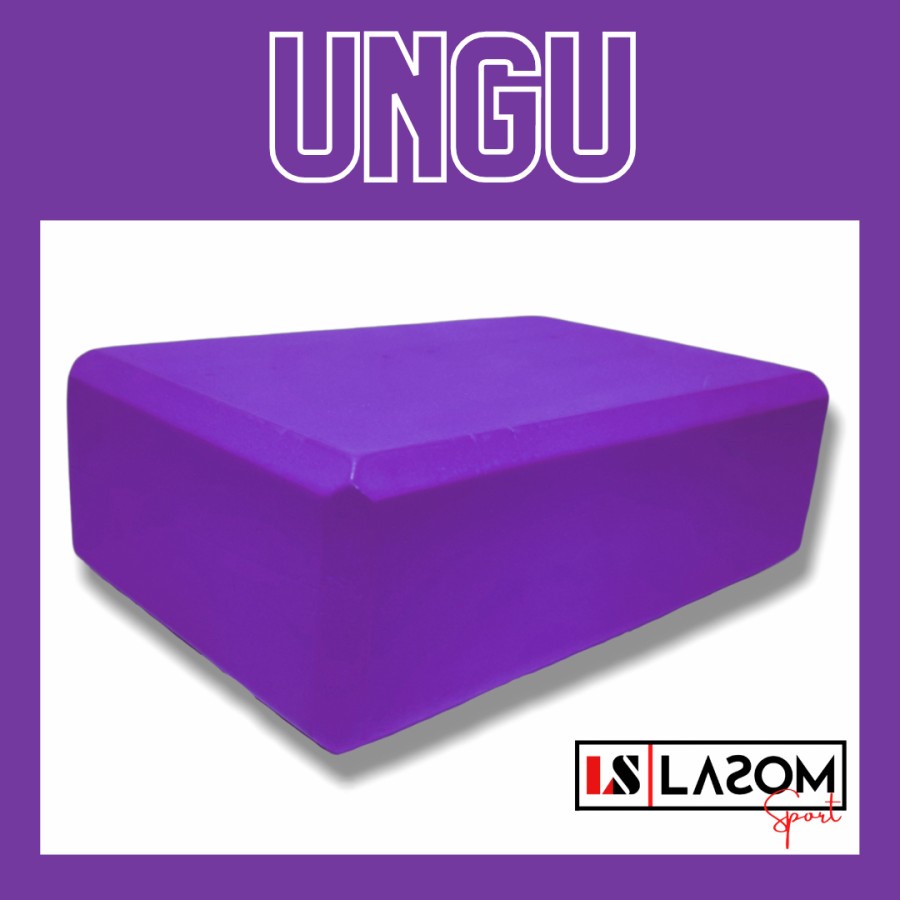 Jual Yoga Block Brick Bricks Balok Bantalan Foam Yoga Pilates Gym ...