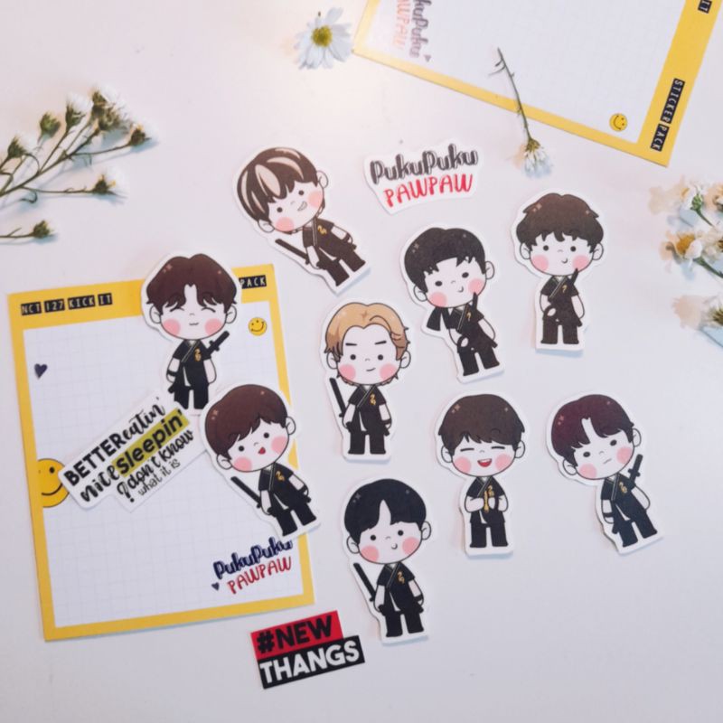 Jual Nct 127 KICK IT Deco Stiker Pack | Nct Deco Stiker | Shopee Indonesia