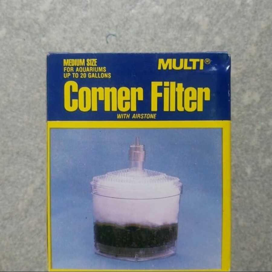 Jual Filter corner Multi corner filter sudut aquarium aquascape ...