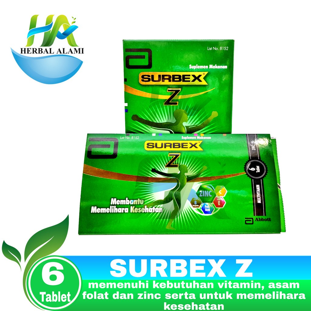 Jual SURBEX T & SURBEX Z - Multivitamin Membantu Memelihara Kesehatan ...