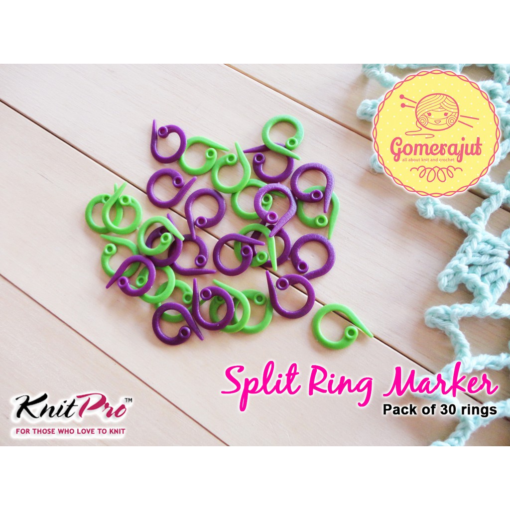 Jual GOMERAJUT - KnitPro Split Ring Marker | Shopee Indonesia
