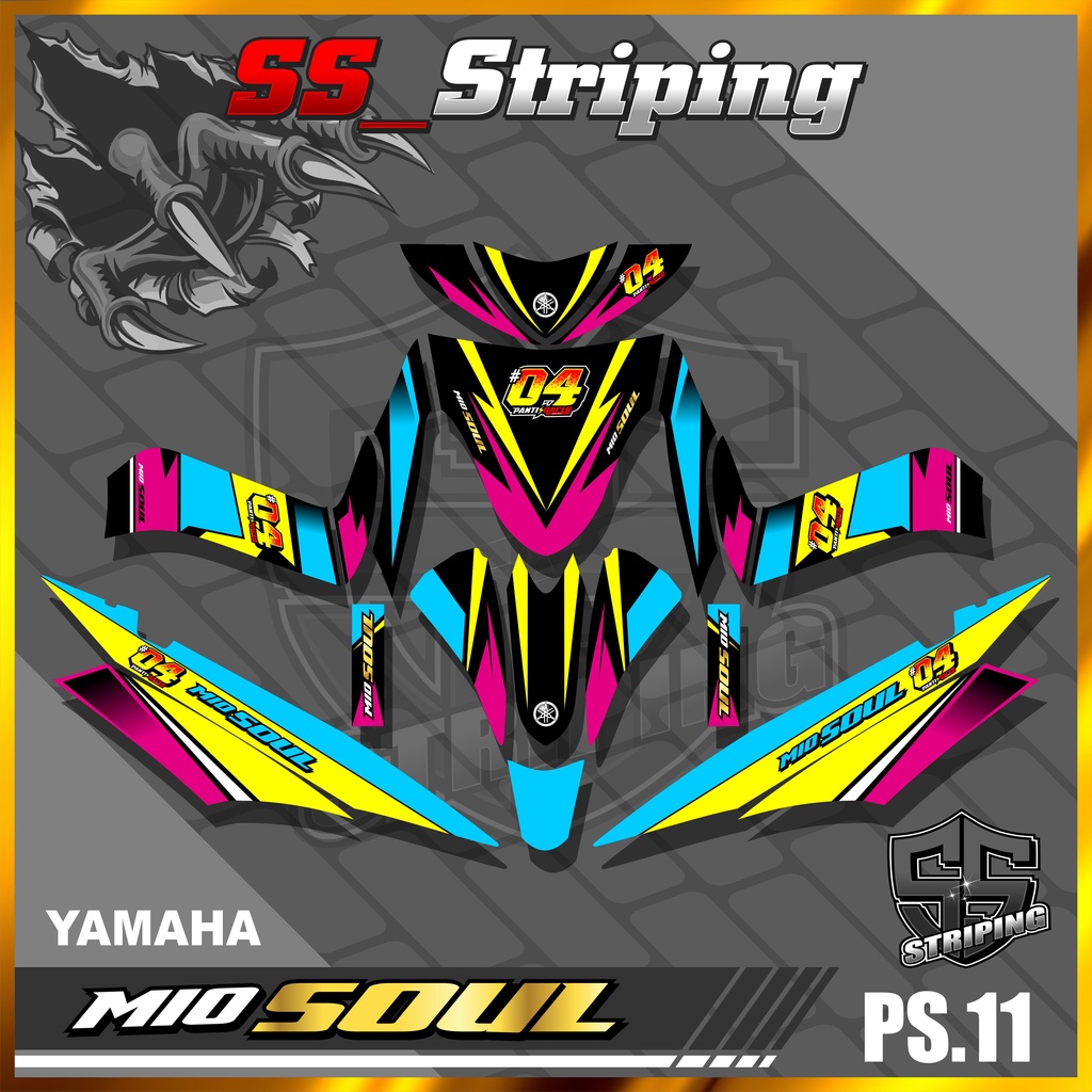Jual Decal Sticker Full Body Mio Soul - Stiker Full Body Mio Soul. PS ...