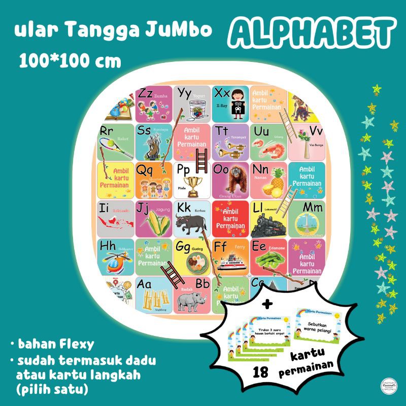 Jual ULAR TANGGA CUSTOM SATUAN | Seri Alphabet | Shopee Indonesia