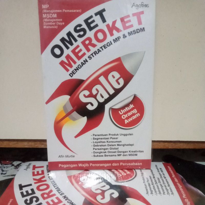 Jual Buku Manajemen Pemasaran - OMSET MEROKET DENGAN STRATEGI MP & MSDM ...