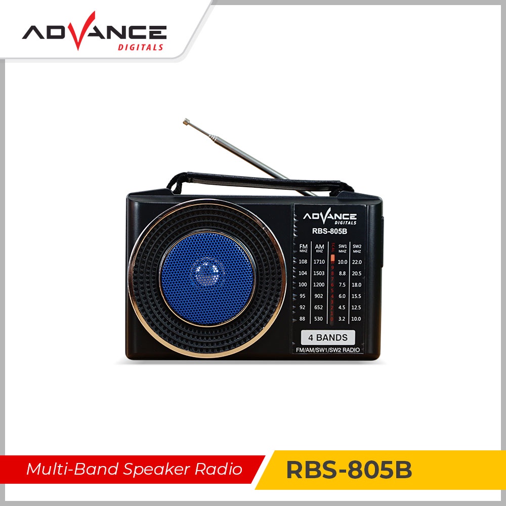 Jual ADVANCE RBS-805 Radio Speaker Portable Full-Band FM AM SW Original Garansi Resmi 1 Tahun ...
