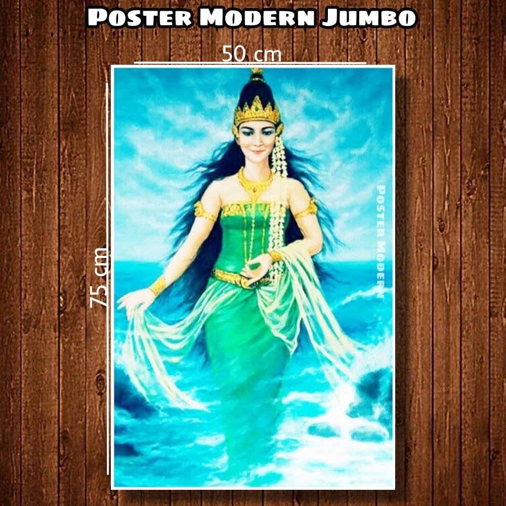 Jual Poster Modern Jumbo Foto Nyi Roro Kidul #PMJ0124- Ukuran 50 x 75 ...