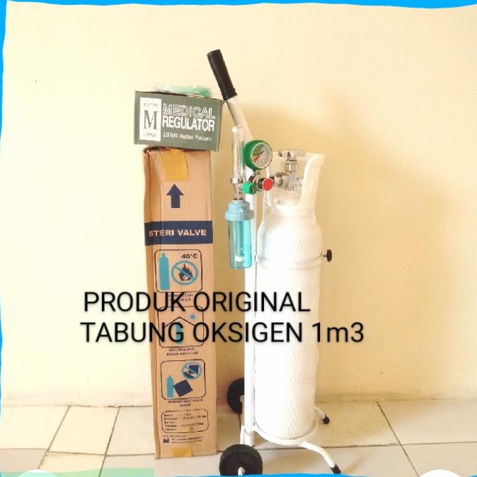 Jual PAKET LENGKAP TABUNG OXYGEN SIAP PAKAI OKSIGEN MEDIS Lc | Shopee ...