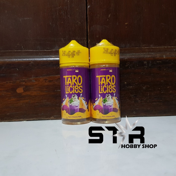 Jual JUICENATION TAROLICIOUS 100ML TARO CHEESE MILK LICIOUS VAPE E ...