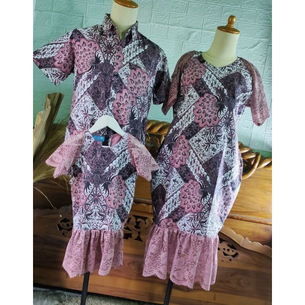 Jual LIEN HUA BATIK COUPLE FAMILY SET / SERAGAM BATIK KELUARGA / BATIK ...
