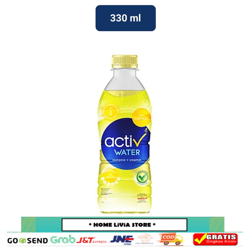 Jual Activ Water Minuman Isotonik Lemon 330 mL | Shopee Indonesia