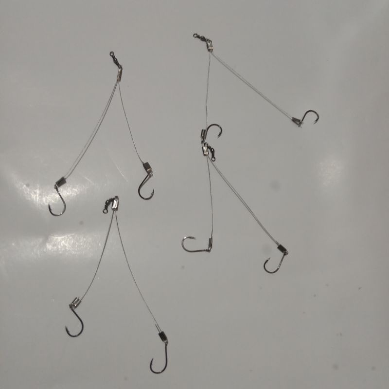 Jual Kail Neklin 2 mata kail(1pack isi 4 pcs) | Shopee Indonesia