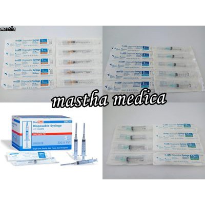 Jual Disposable Syringe With Needle One Med Onemed Satuan | Shopee ...