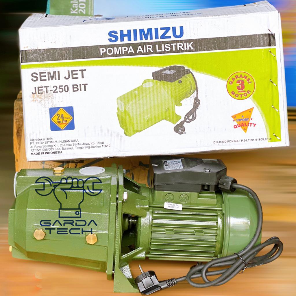 Jual Pompa Air Shimizu Semi Jet 250 BIT | Shopee Indonesia