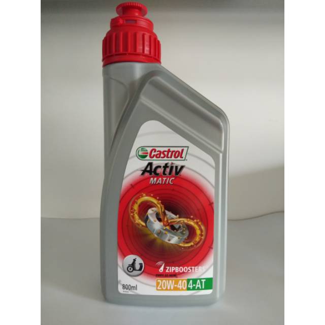 Jual Oli Motor Castrol Activ Matic 4T 0.8L | Shopee Indonesia