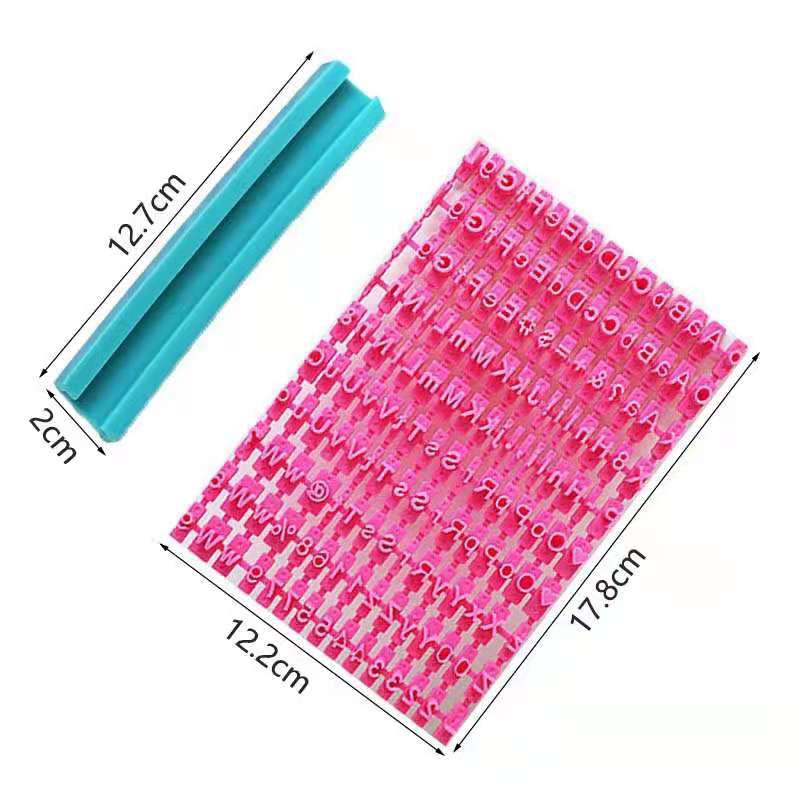 Jual COOKIE ALFABETH & NUMBER PRESS SET / COOKIE LETTER & NUMBER PRESS ...