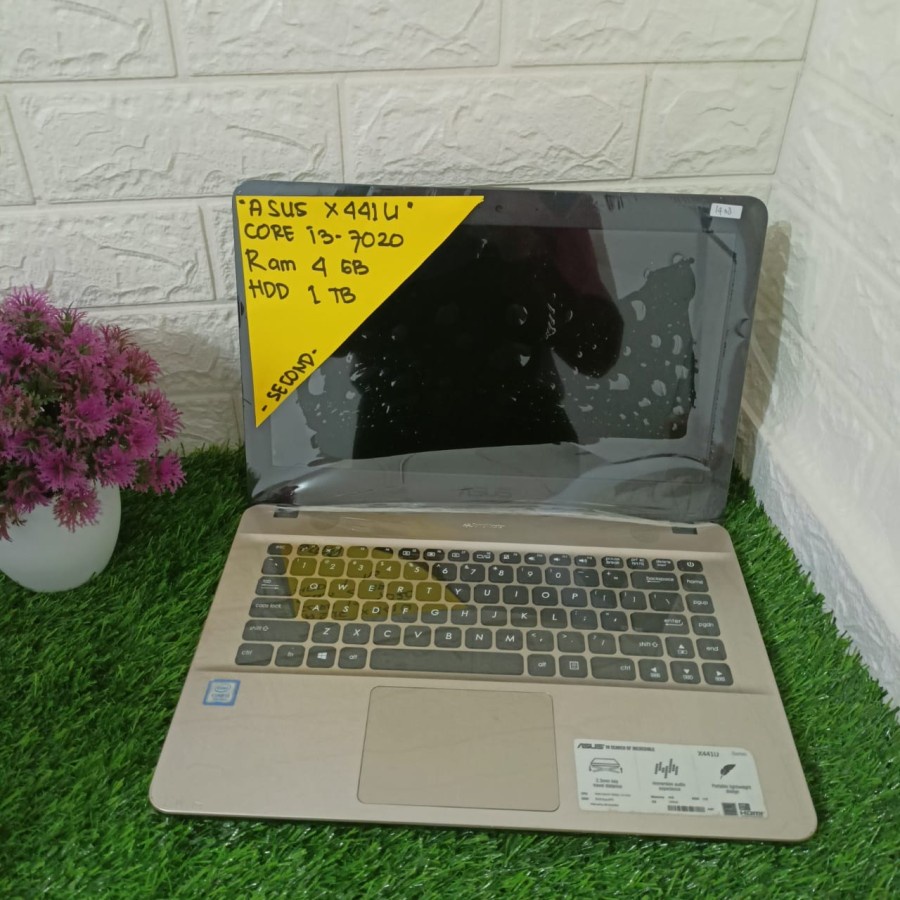 Jual ASUS X441U CORE i3-7020 RAM 4GB HDD 1 TB 14 INCH | Shopee Indonesia