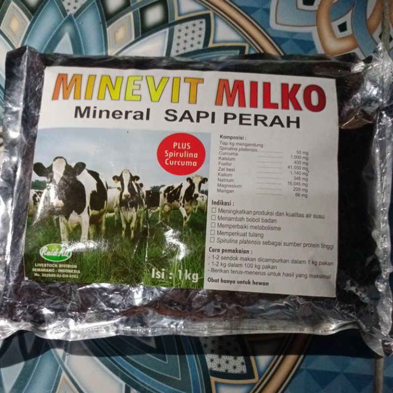 Jual Mineral sapi perah/menyusui, netto 1Kg | Shopee Indonesia