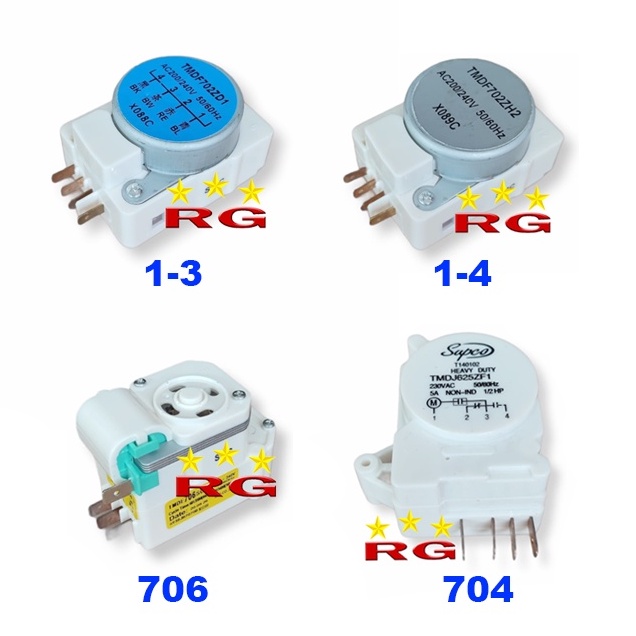 Jual TIMER KULKAS / DEFROST KULKAS 1-3 1-4 704 706 | Shopee Indonesia