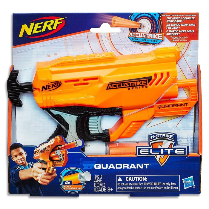 Jual HASBRO Nerf N-Strike Elite Quadrant | Shopee Indonesia
