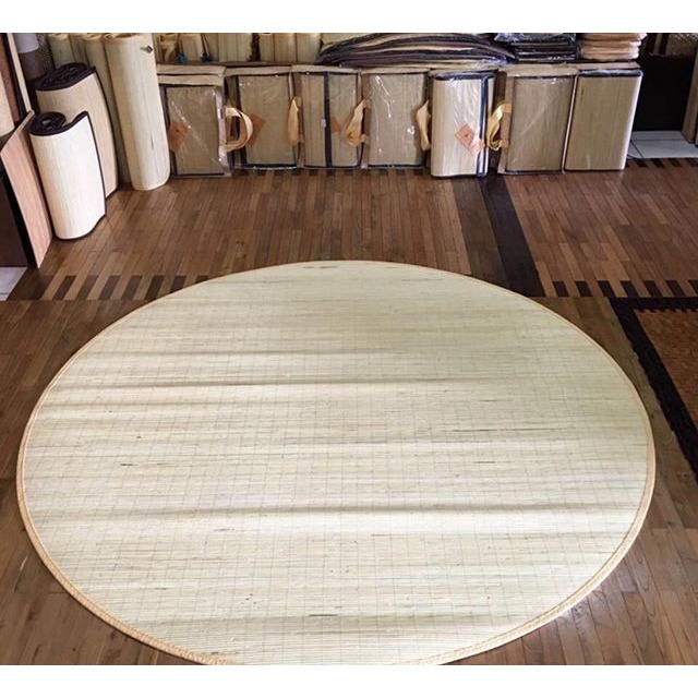 Jual Tikar Rotan Saburina Bulat Bundar Diameter 200cm | Shopee Indonesia