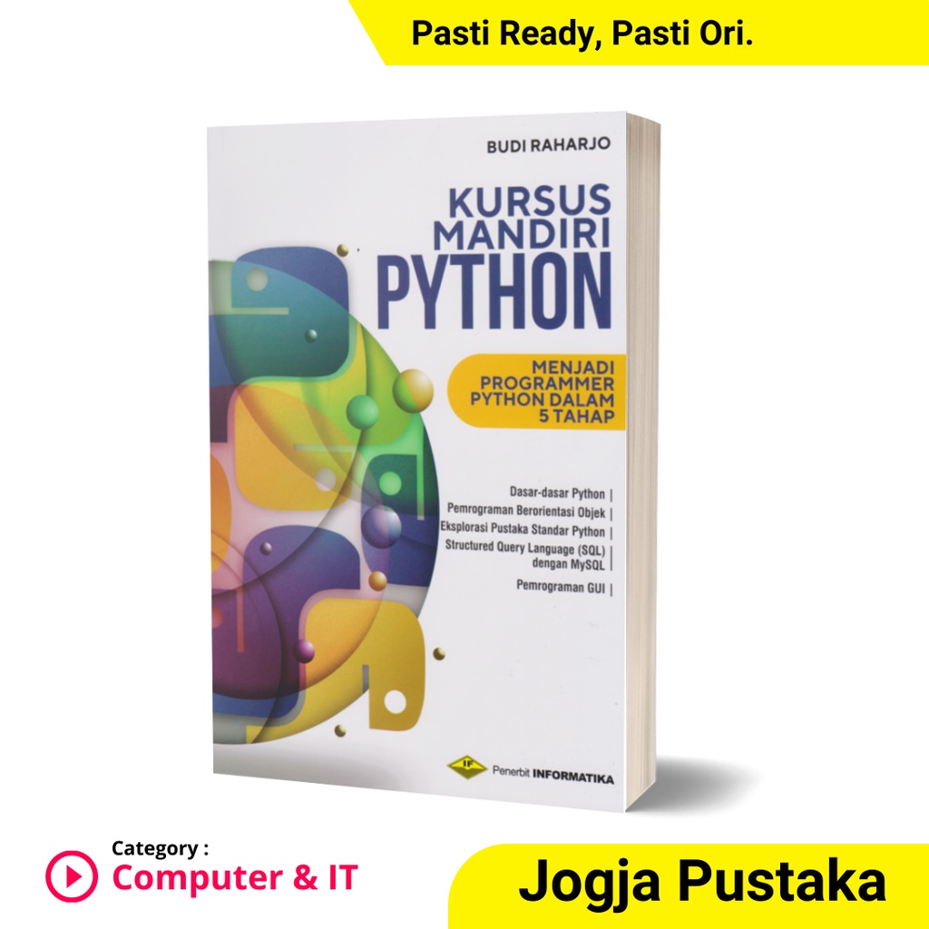 Jual Buku Kursus Mandiri Python | Shopee Indonesia