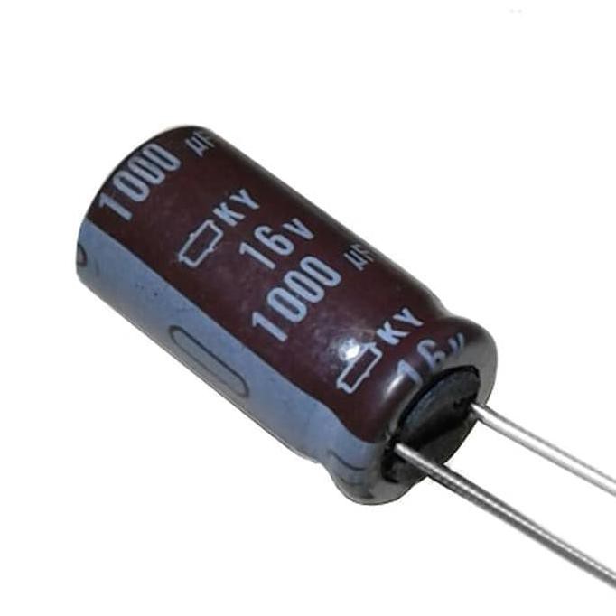 Jual CAPACITOR ELECTROLYTIC ELCO KAPASITOR ELEKTROLIT ELKO 1000UF 16V ...