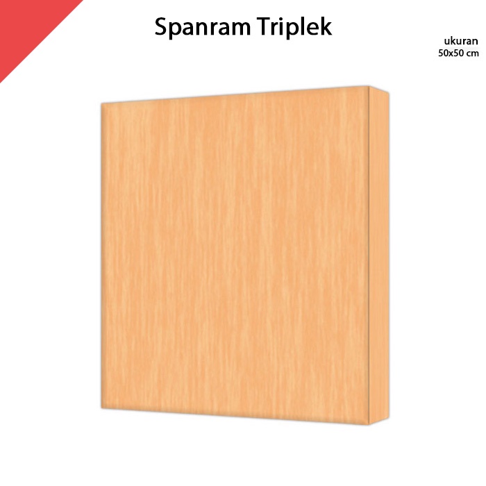 Jual Frame Rangka Kayu Spanram Triplek 50x50 cm | Shopee Indonesia