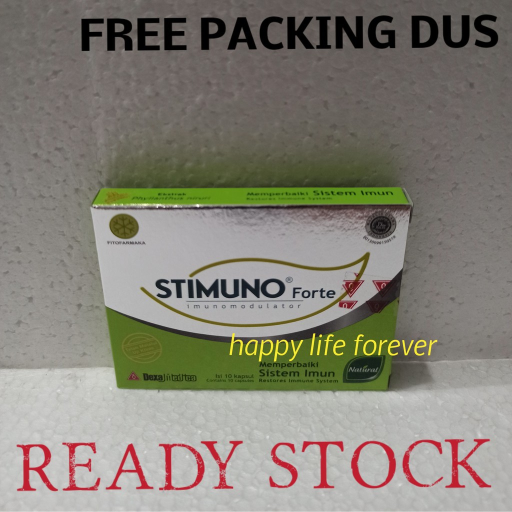 Jual Stimuno Forte isi 10 kapsul - memperbaiki sistem imun | Shopee ...