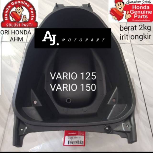 Jual Box bagasi vario 150 vario 125 led 2015-2017 ori honda | Shopee ...