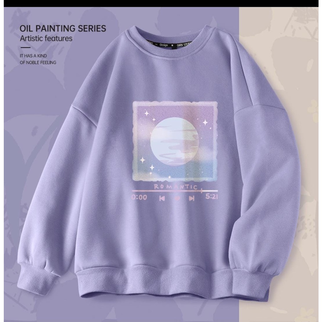 Jual LILAC VERSION SWEATER CREWNECK PECINTA UNGU | Shopee Indonesia