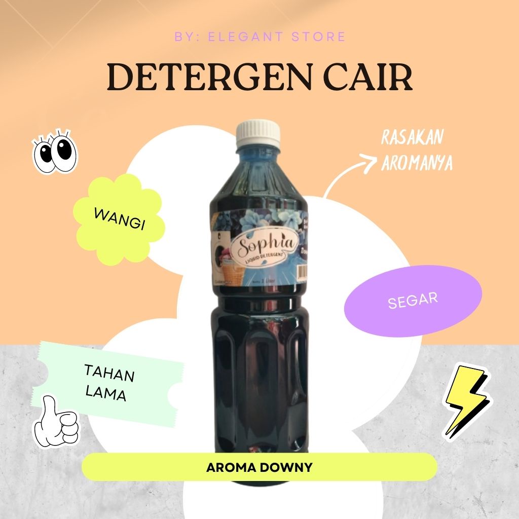 Jual HOME MADE Detergen Cair / Sabun Cuci/Sabun Cuci Laundry Liquid ...