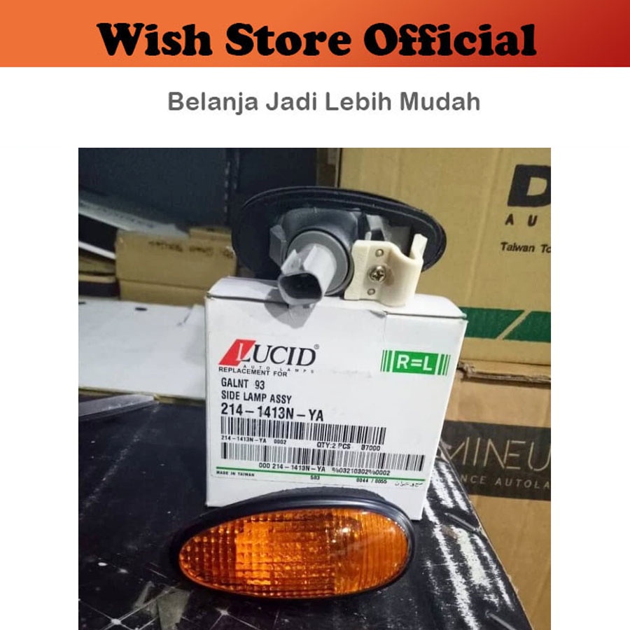 Jual Lampu Samping / Fender Sen Sein Side Lamp Galant 1993 1994 1995 ...