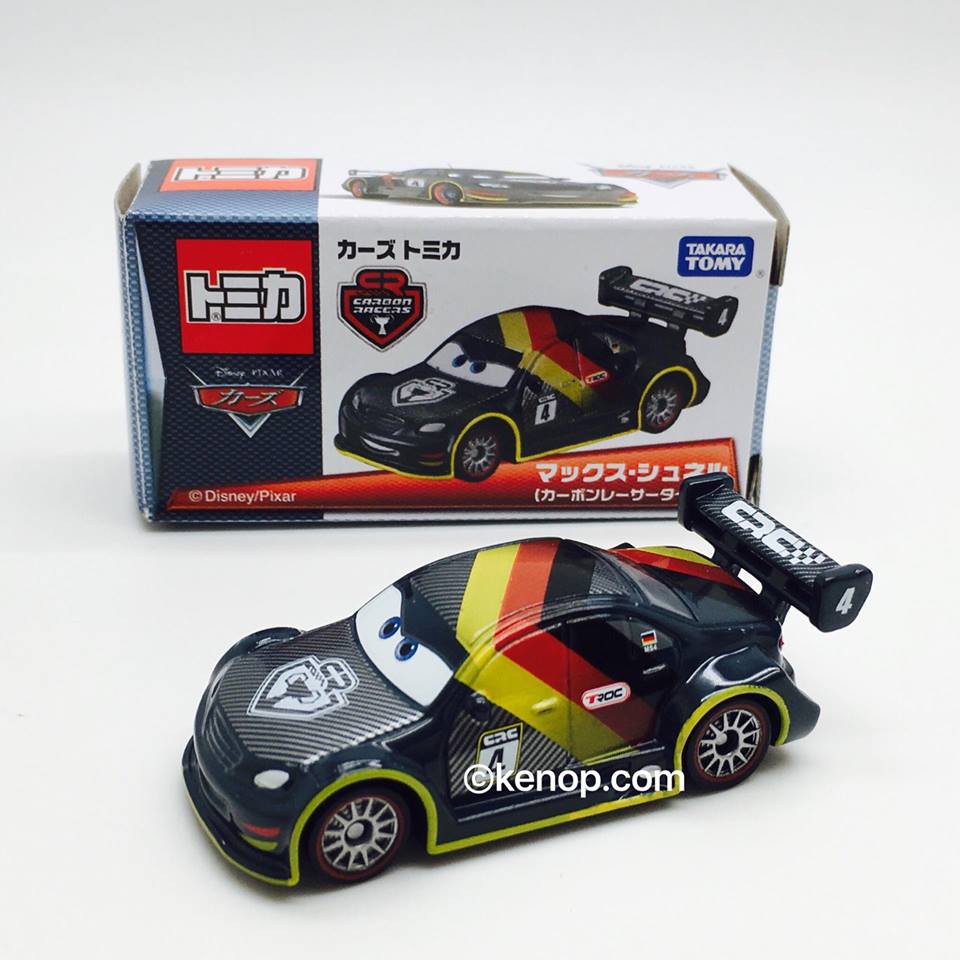 Jual Takara Tomy Tomica Disney Cars Max Schnell Carbon Racer Type ...