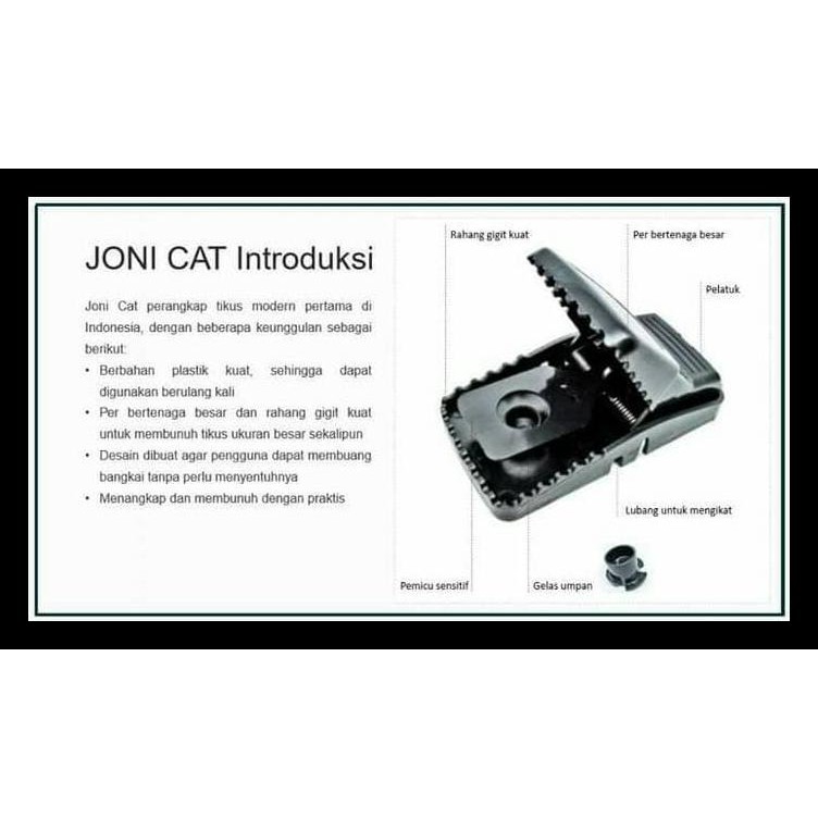 Jual Harga Grosir Joni Cat Jebakan Tikus /Perangkap Tikus Efektif ...